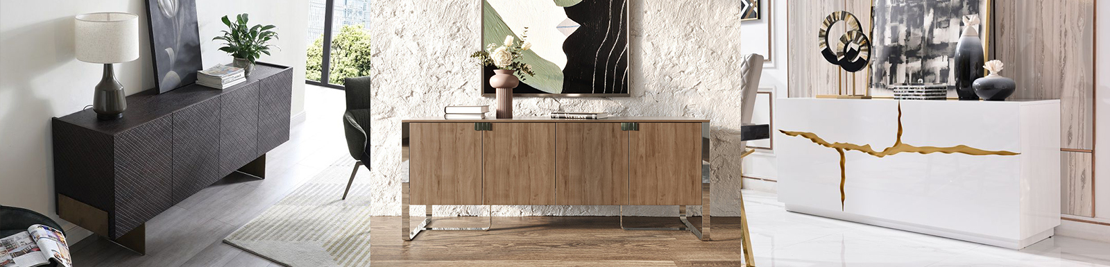 Modern Buffet Table - Dining Room Buffet | LA Furniture Store