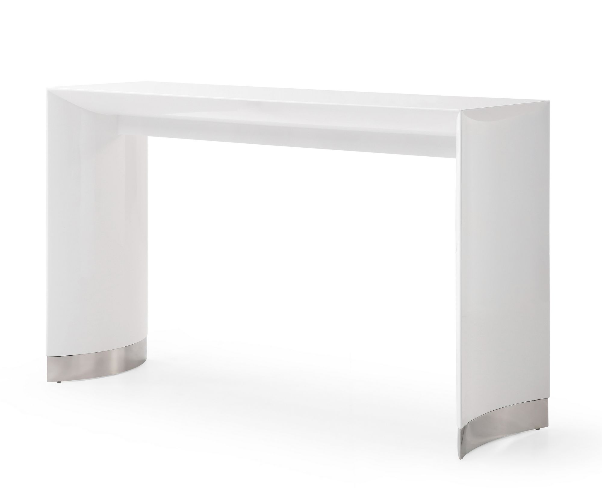 white bar table