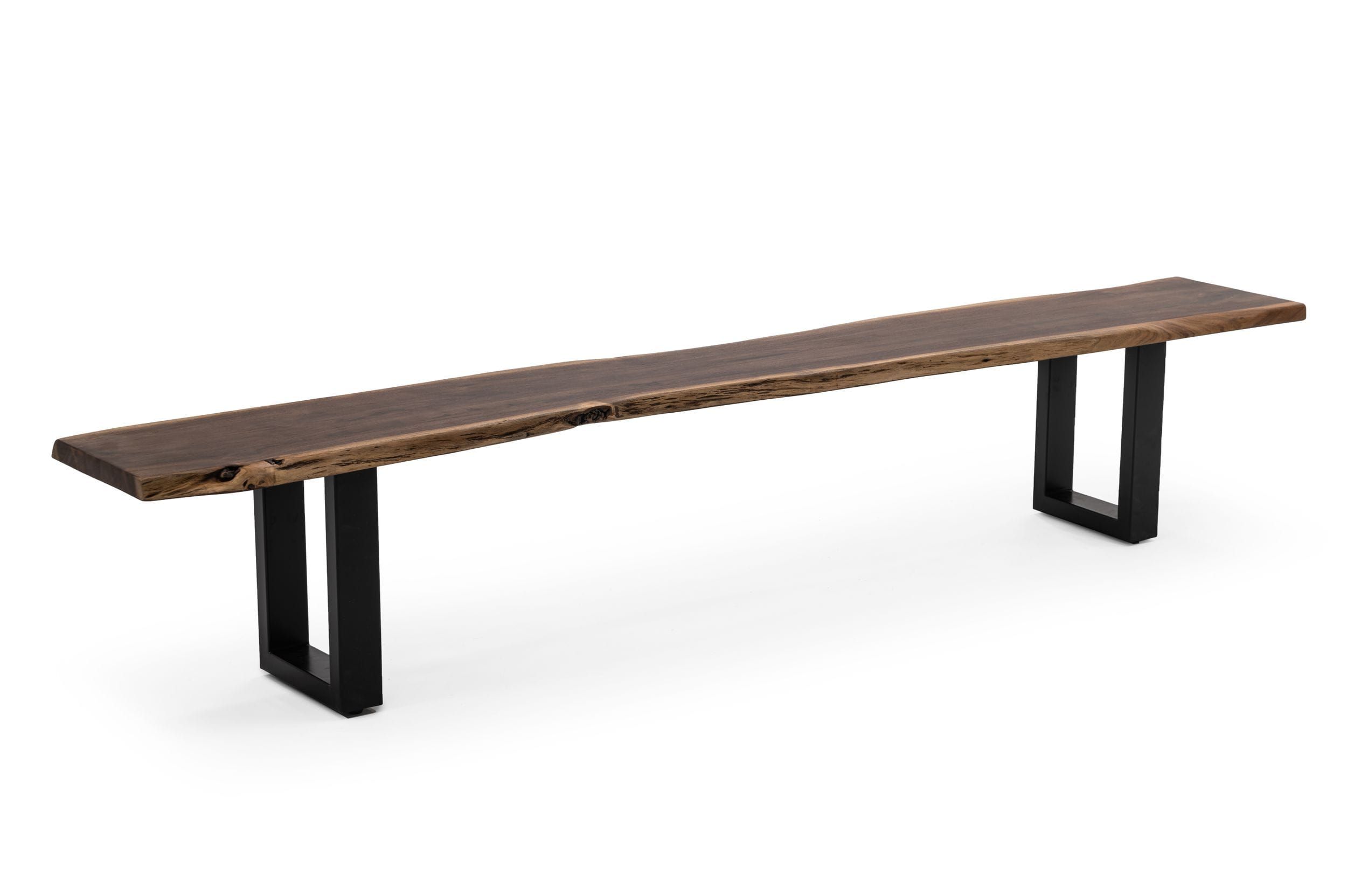 Taylor - X-Large 102 Modern Live Edge Dining Bench