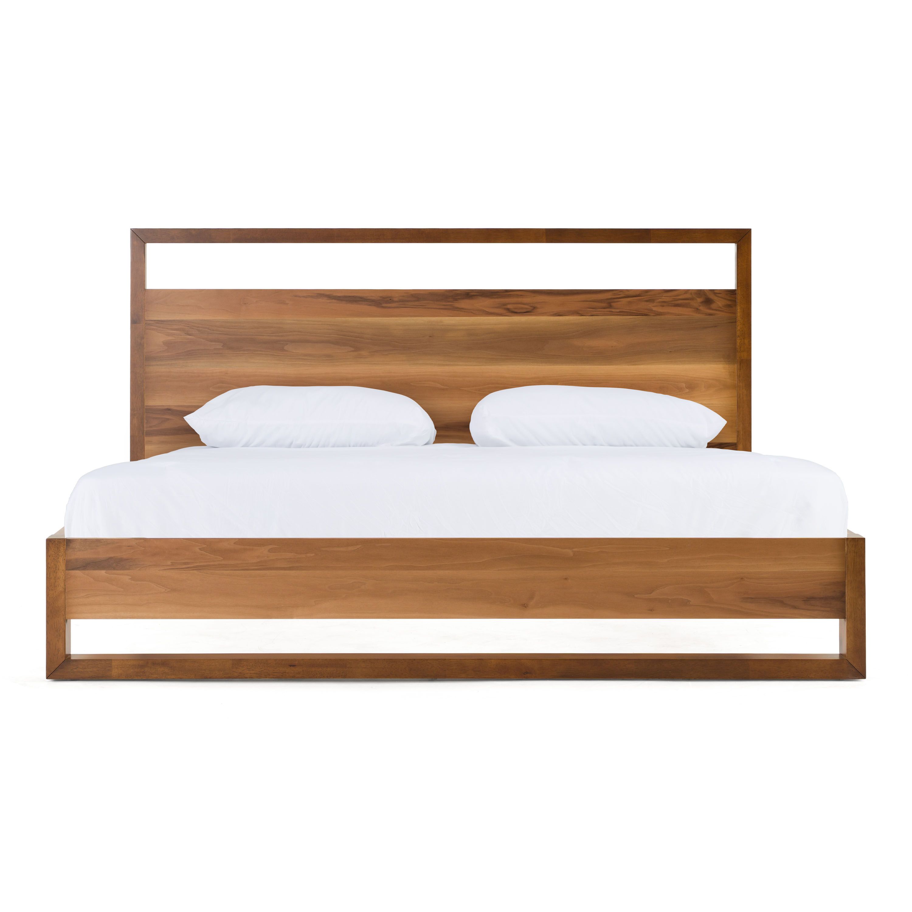 Berlin - Modern Walnut Bed