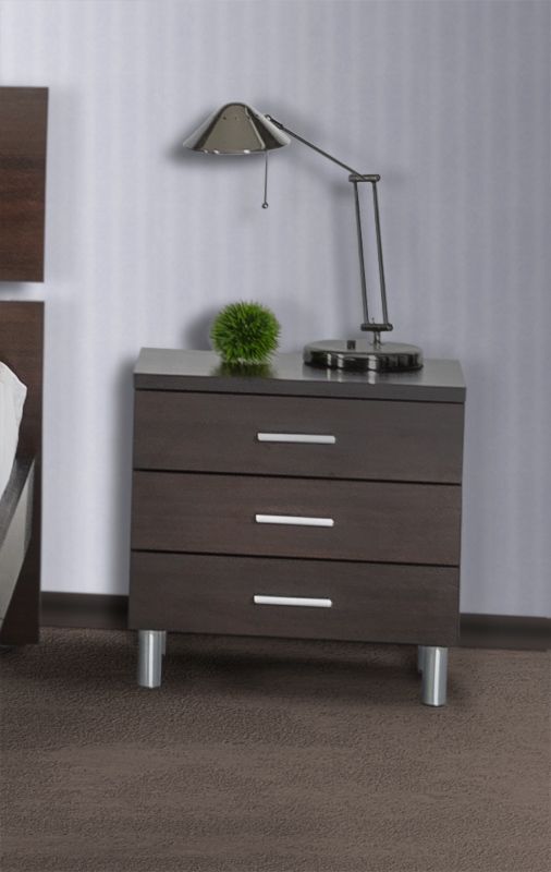 Bravo Modern Wenge Nightstand