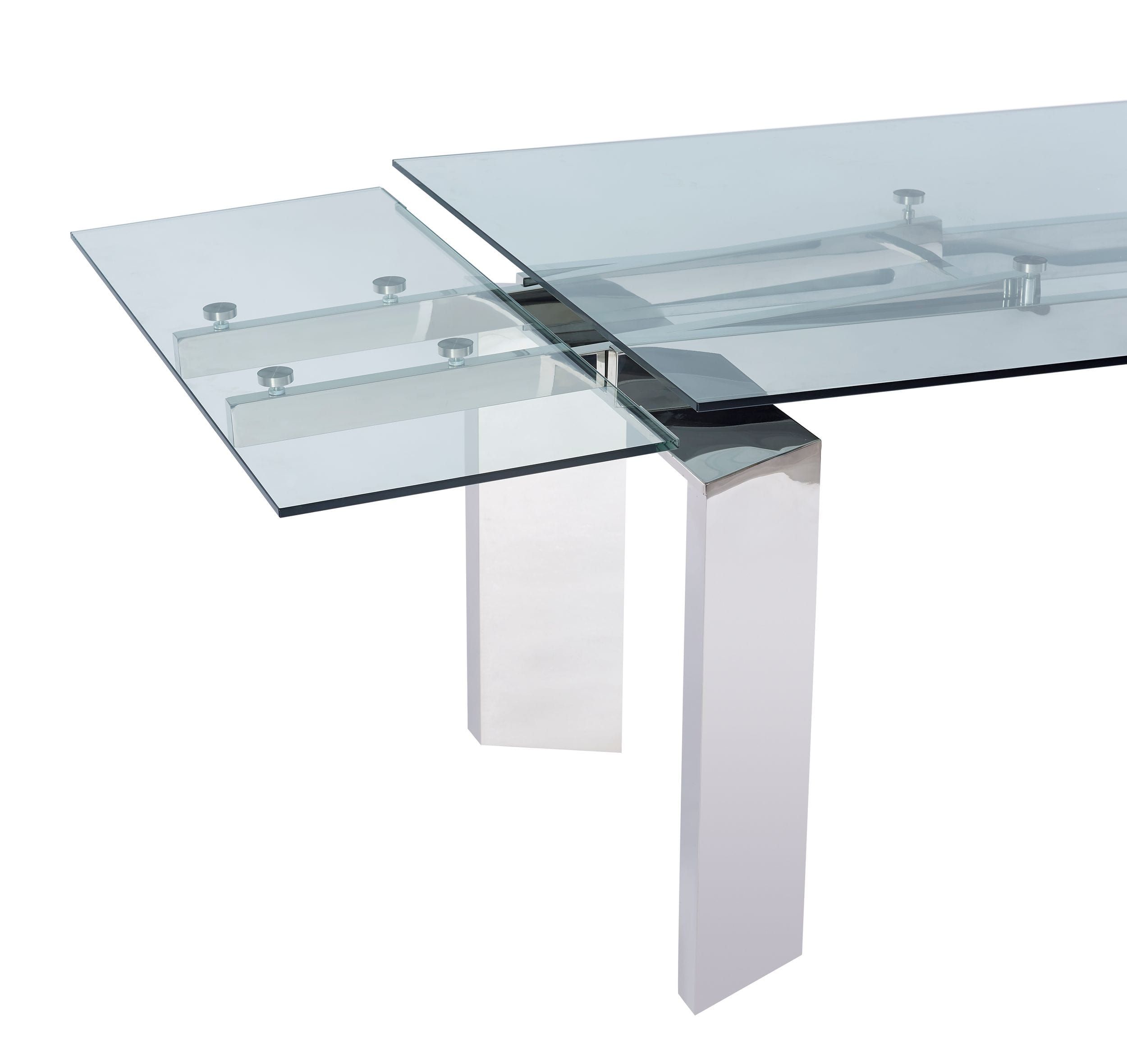 angeles rectangular extending dining table
