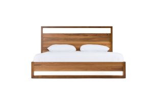 Soren - Modern Walnut Bed