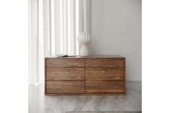 Modrest Amberlie - Modern Walnut Nightstand